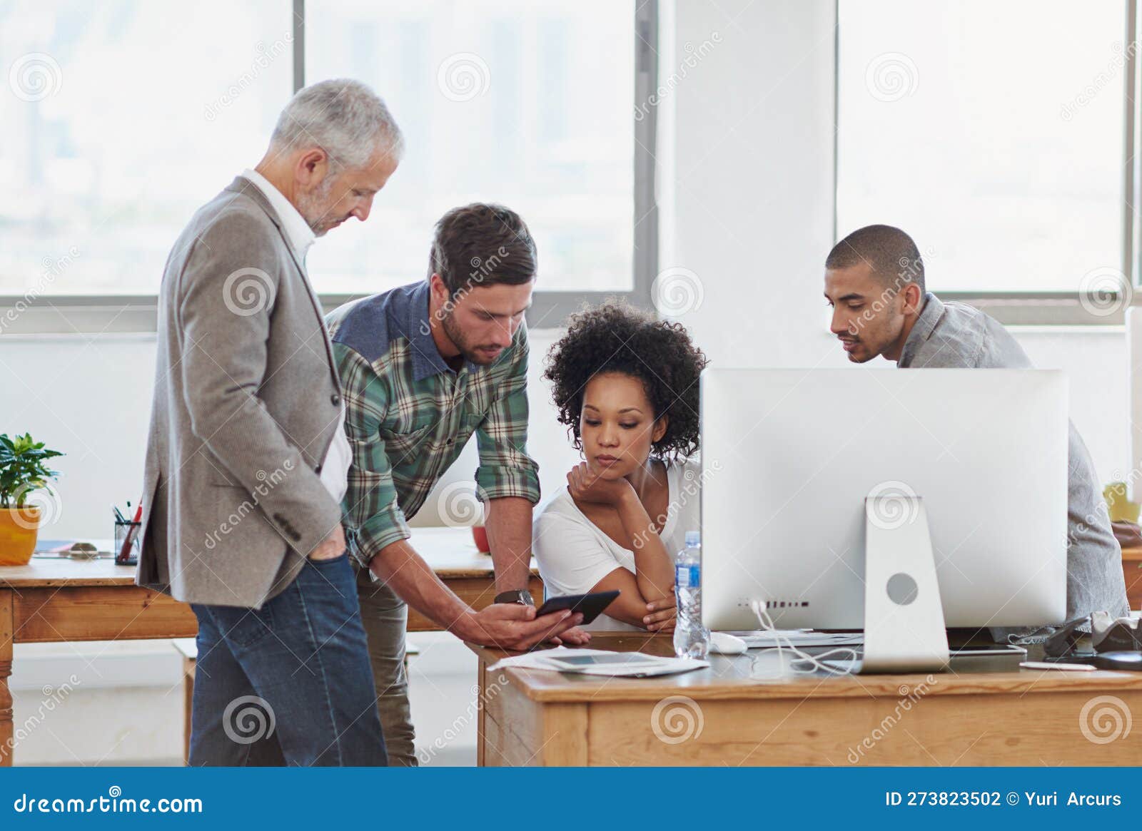 Getting the Whole Team Involved on the Project. a Group of Designers ...