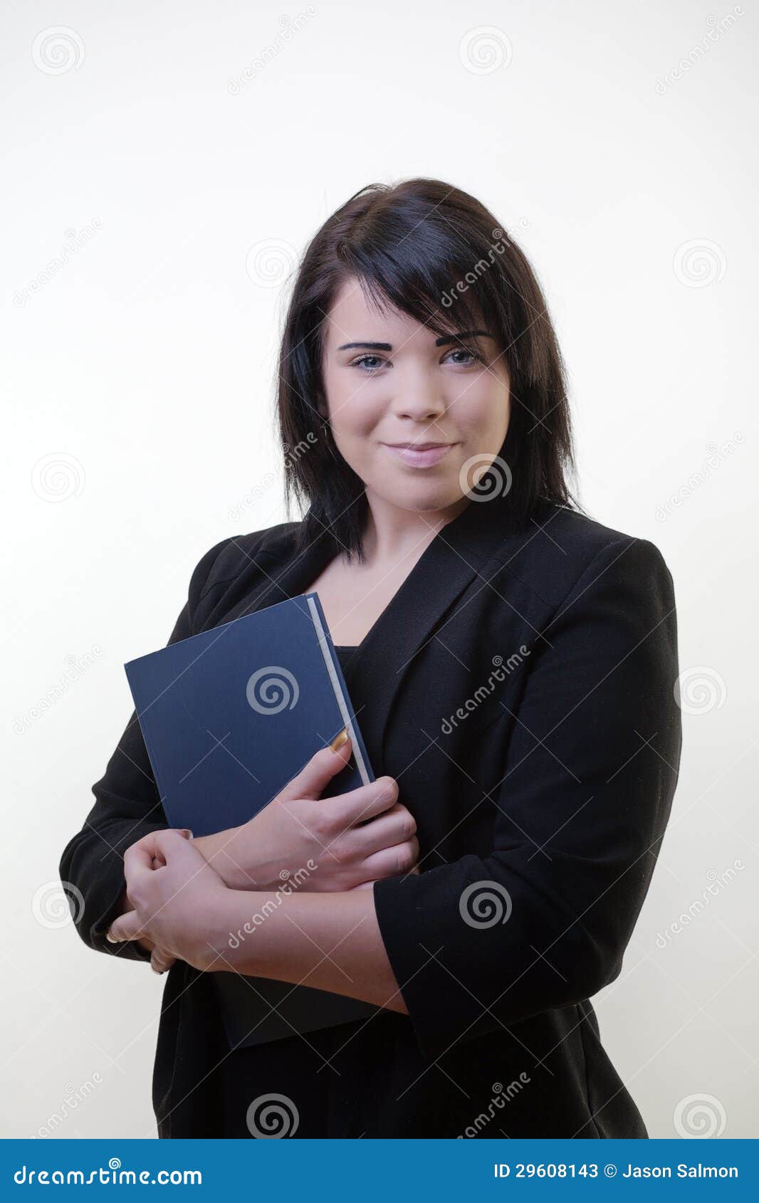 Getting the work done stock image. Image of posing, notepad - 29608143