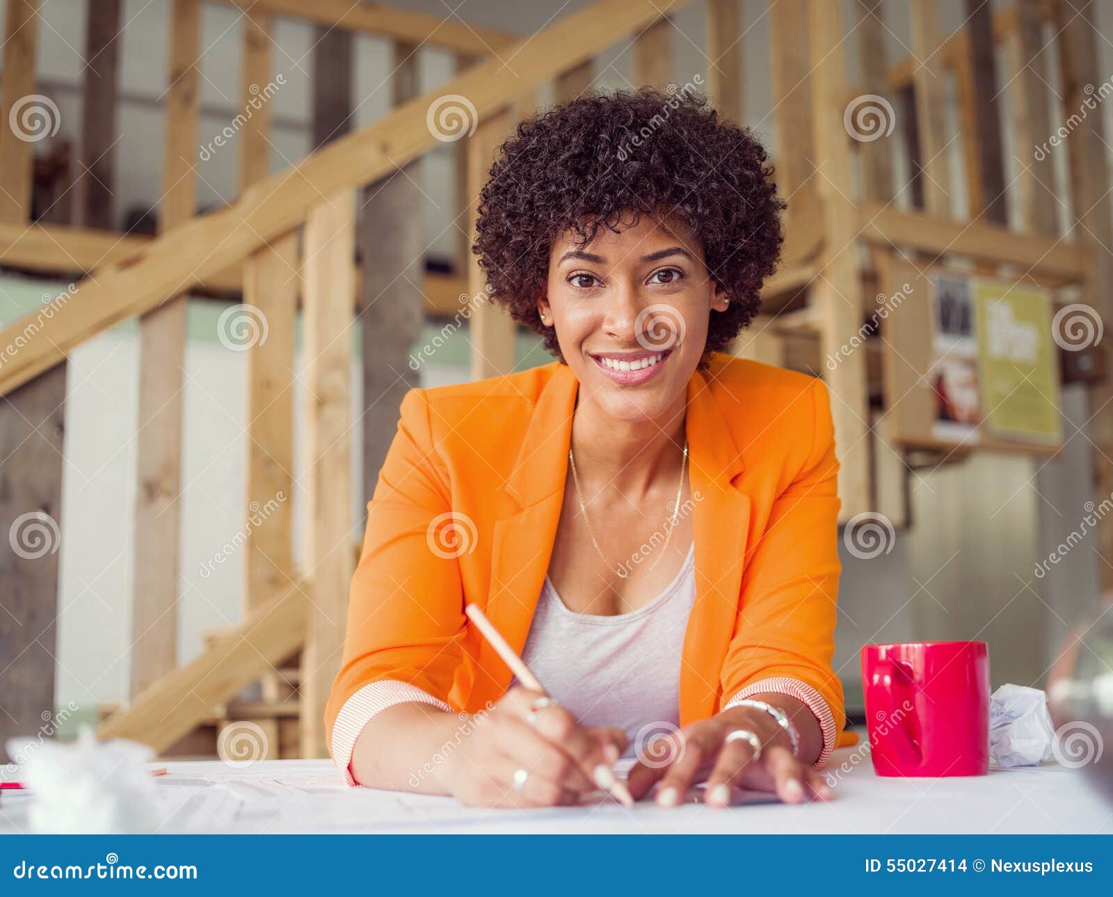 Getting Your House Plan Ready Stock Photo - Image of building, office ...