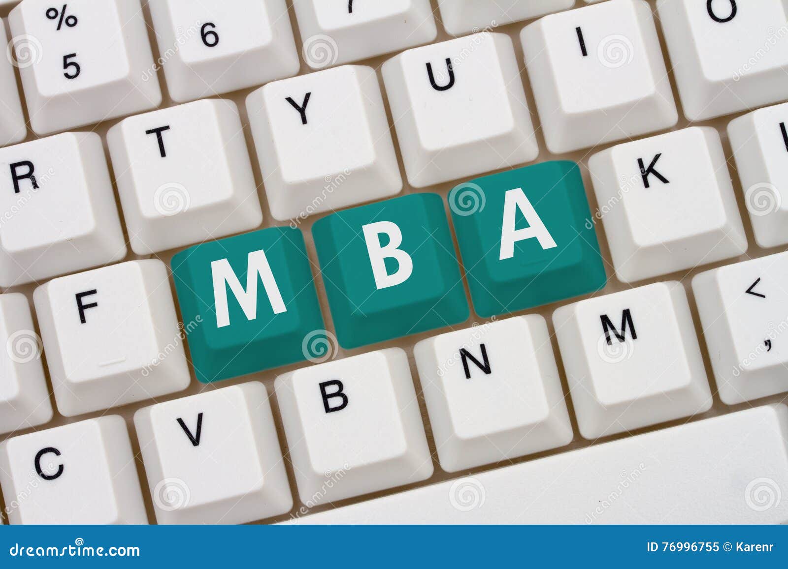 Getting your MBA online stock image. Image of blue, cyberspace - 76996755