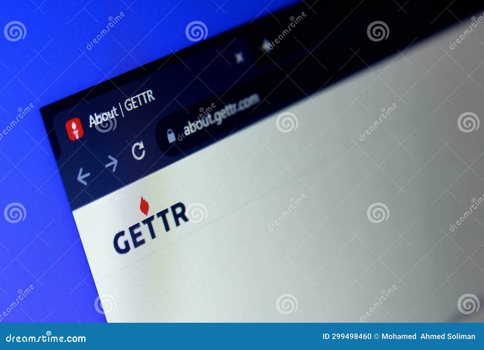 Gettr US Social Media Platform Editorial Image - Image of page ...