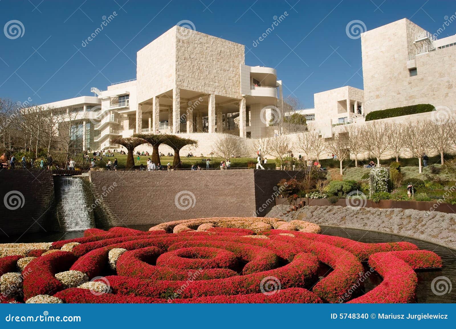 Getty Center editorial image. Image of view, steel, center - 5748340