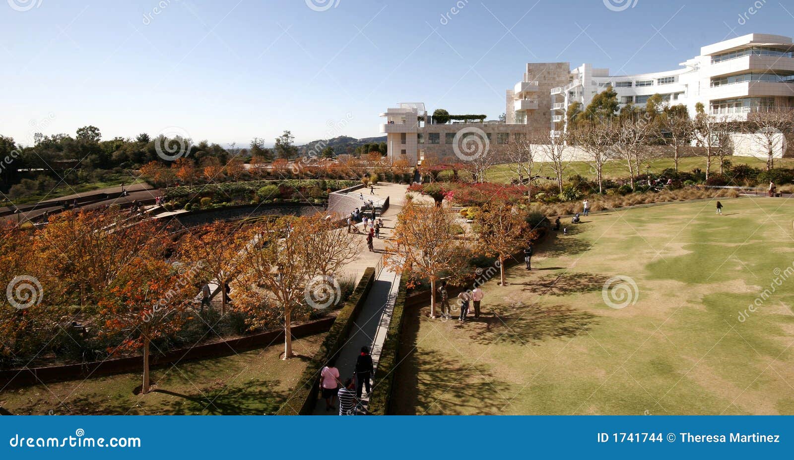 Getty Center View editorial stock image. Image of center - 1741744