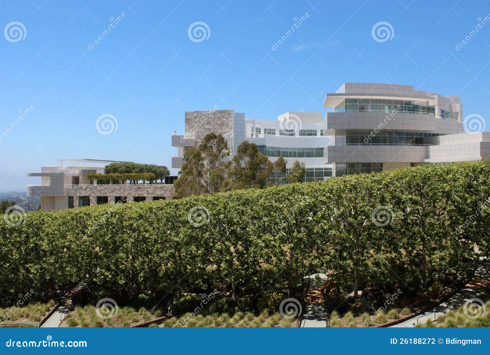 The Getty Research Center - Los Angeles Editorial Photography - Image ...