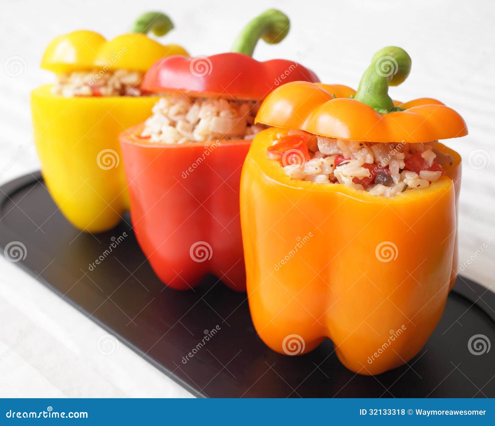 Gevulde Peper stock foto. Image of organisch, maaltijd - 32133318