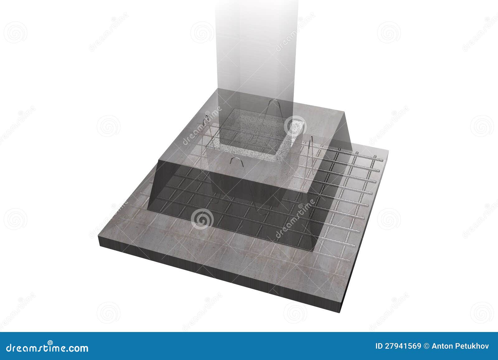 Gewapend beton structuur stock illustratie. Illustration of geïsoleerd ...