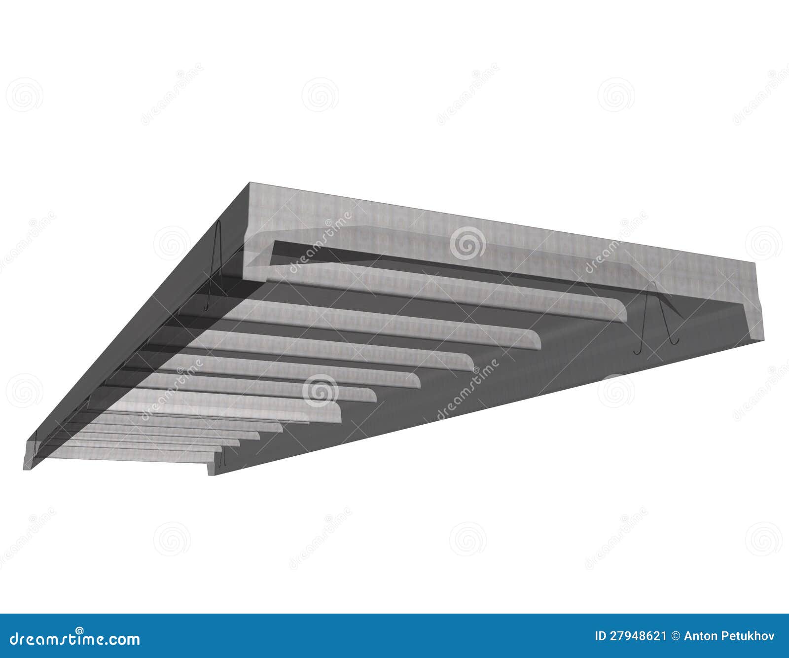 Gewapend beton structuur stock illustratie. Illustration of bundel ...