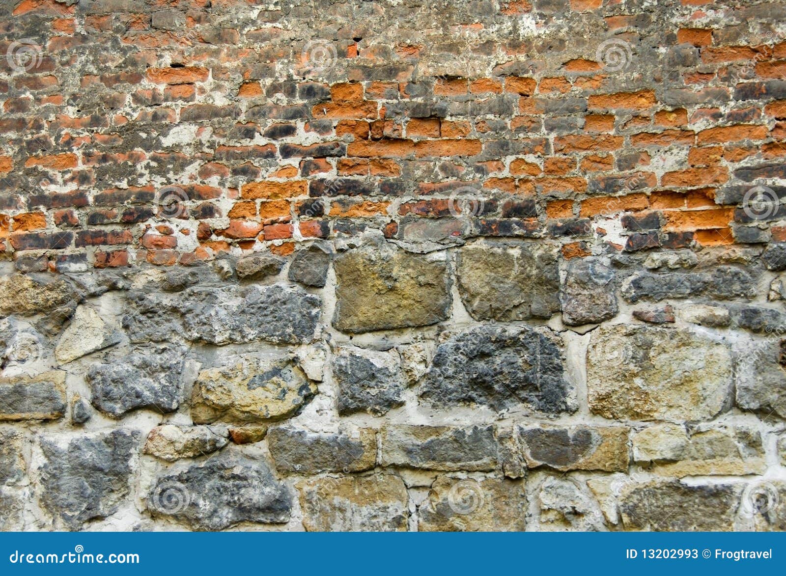 Geweven baksteen-muur stock afbeelding. Image of muur - 13202993