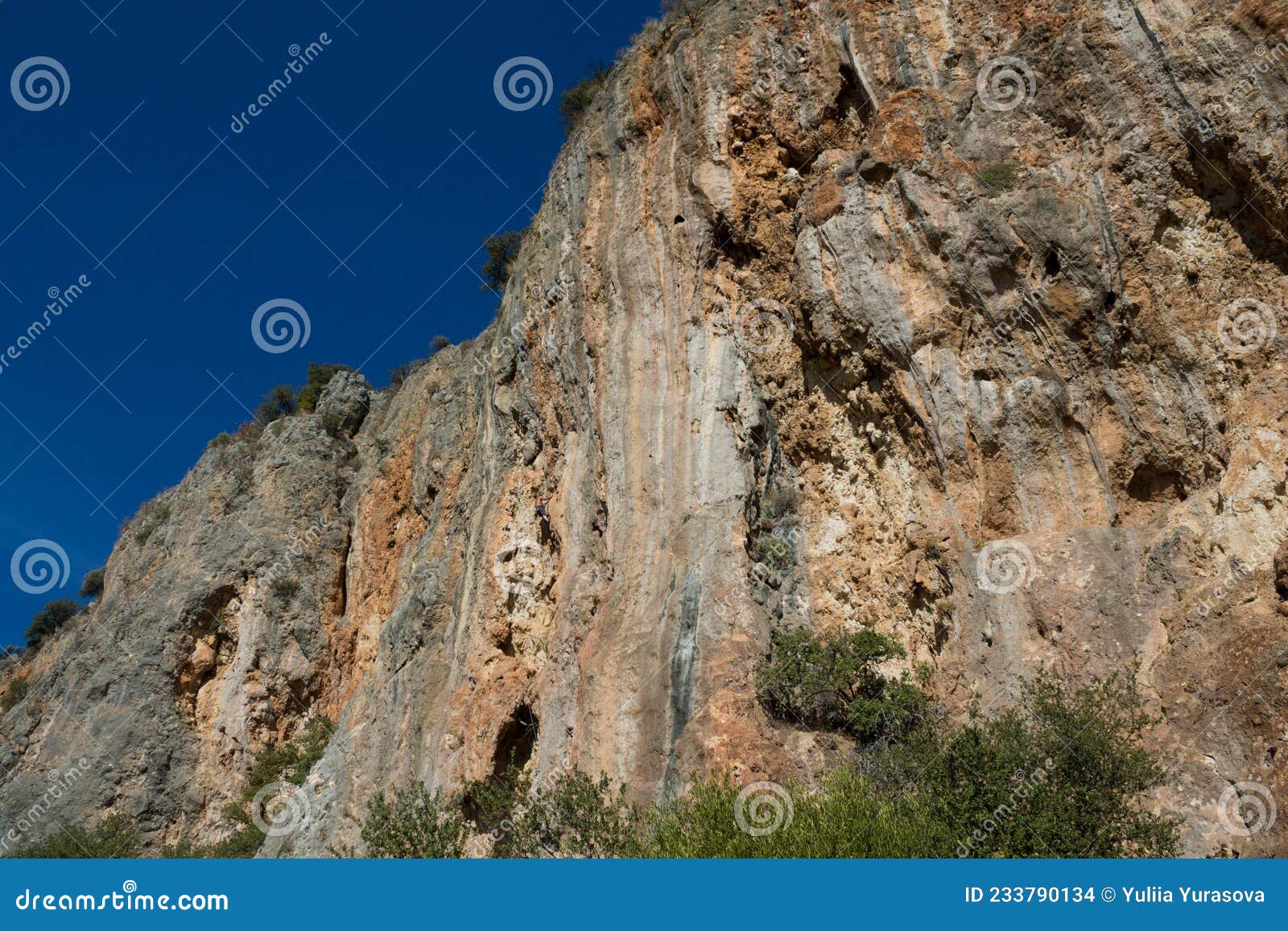 Natural Tufa Limestone Rocks with Stalactite Stock Photo - Image of ...