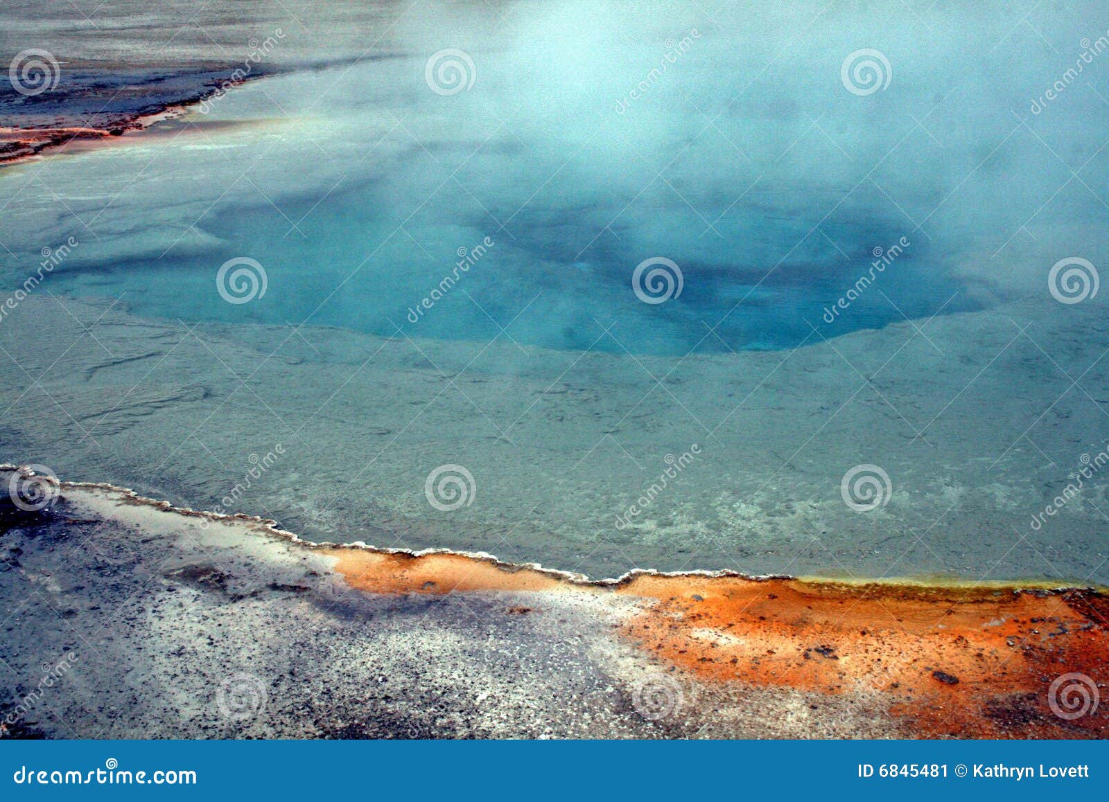 Geyser stock image. Image of park, acidic, geyser, blue - 6845481