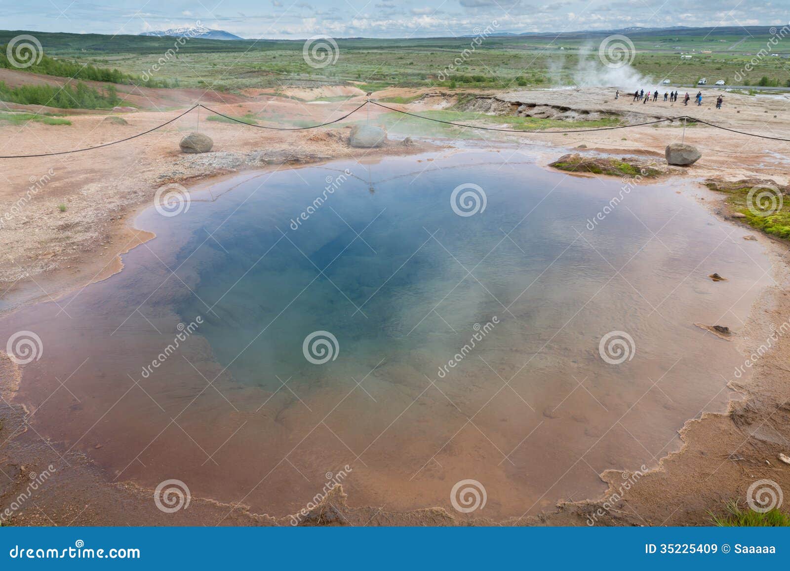 Geyser stock image. Image of climax, fountain, volcanic - 35225409