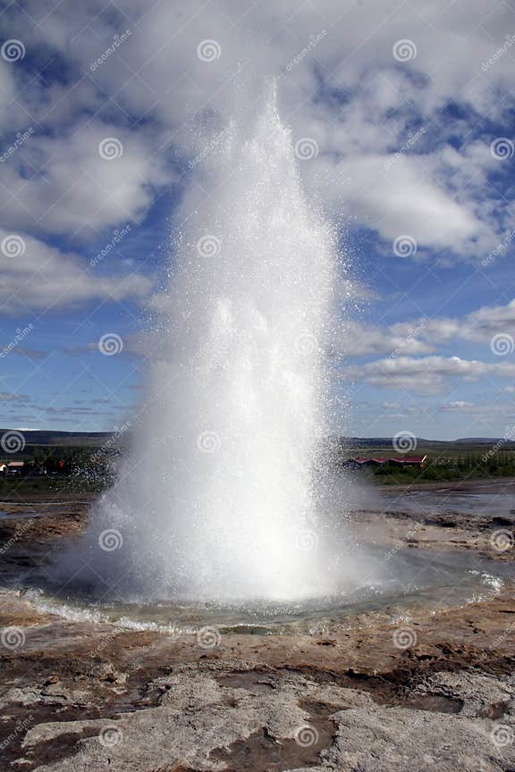 Geyser explosion stock photo. Image of tranquility, steam - 3116444