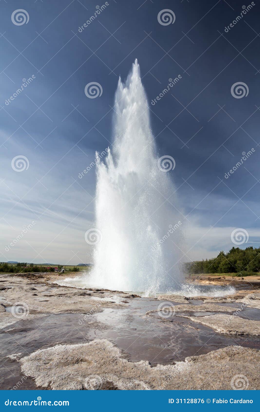 Geyser Explosion Stock Photography | CartoonDealer.com #3116444