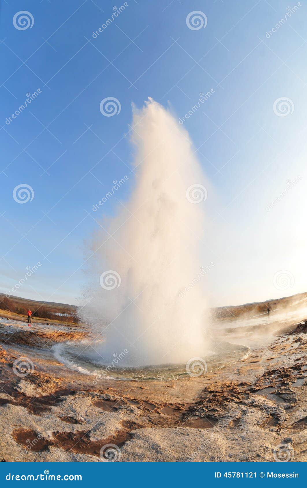 Geyser stock image. Image of boiling, explose, discharge - 45781121