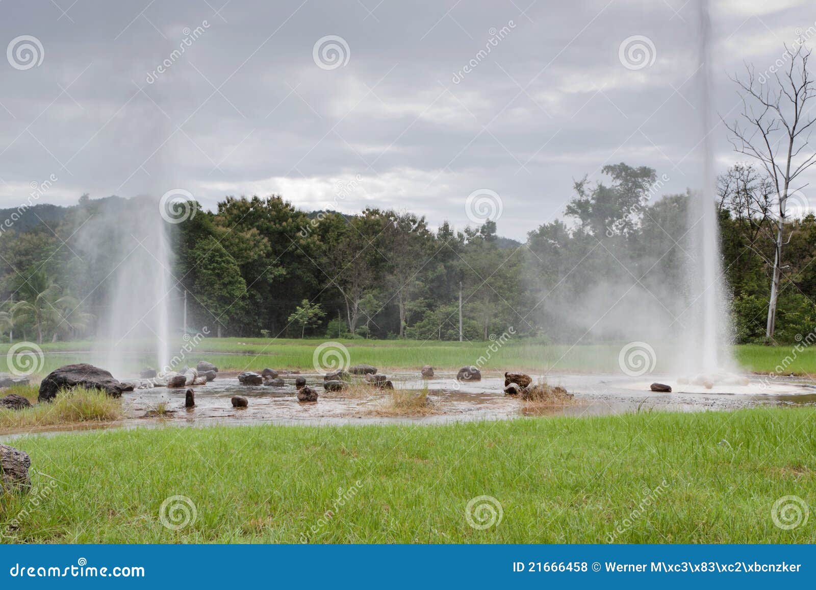 Geyser in San Kamphaeng; Thailand Stock Photo - Image of chiang ...