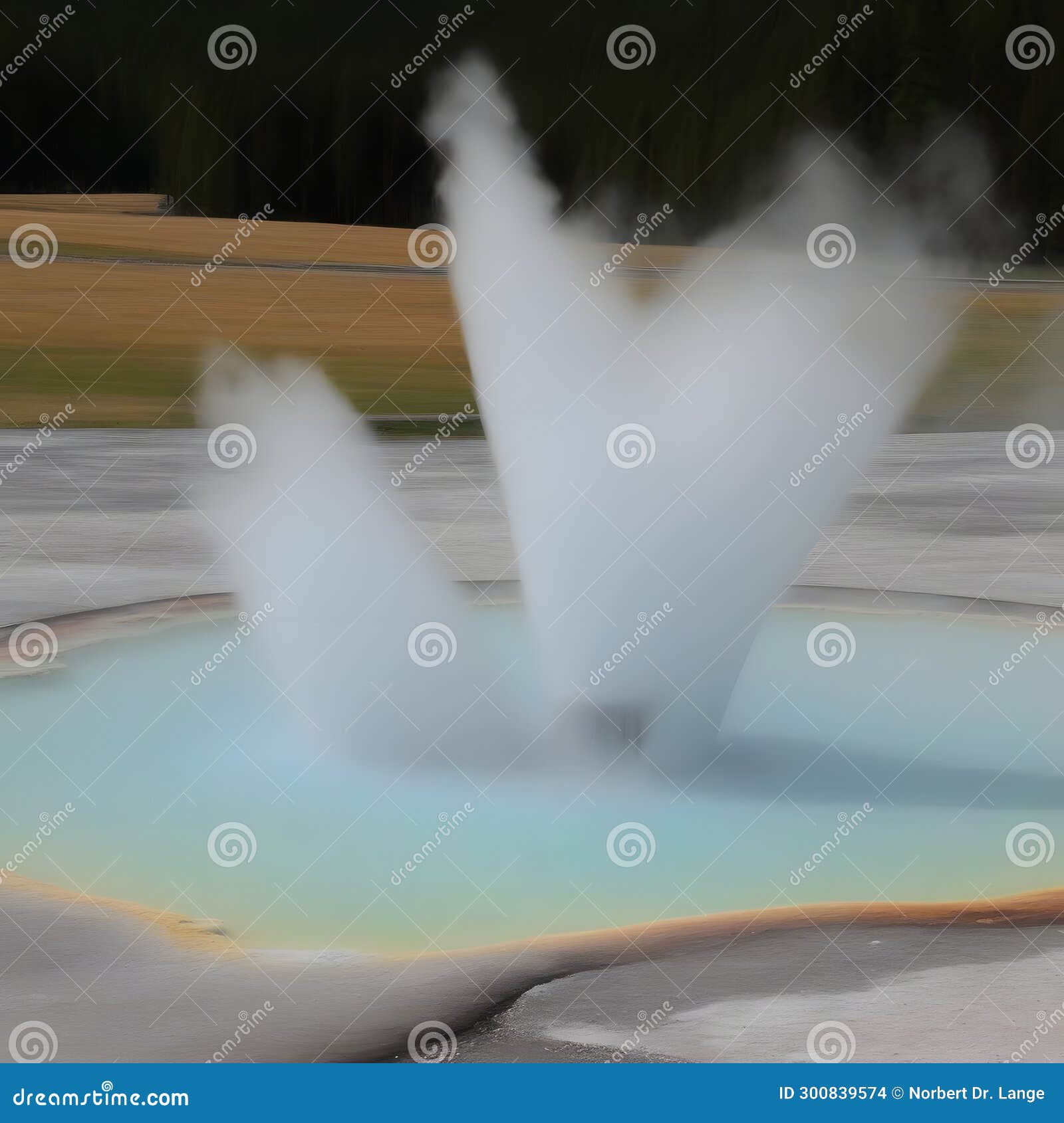 Geysers Explode, Ai-generatet Stock Illustration - Illustration of ...