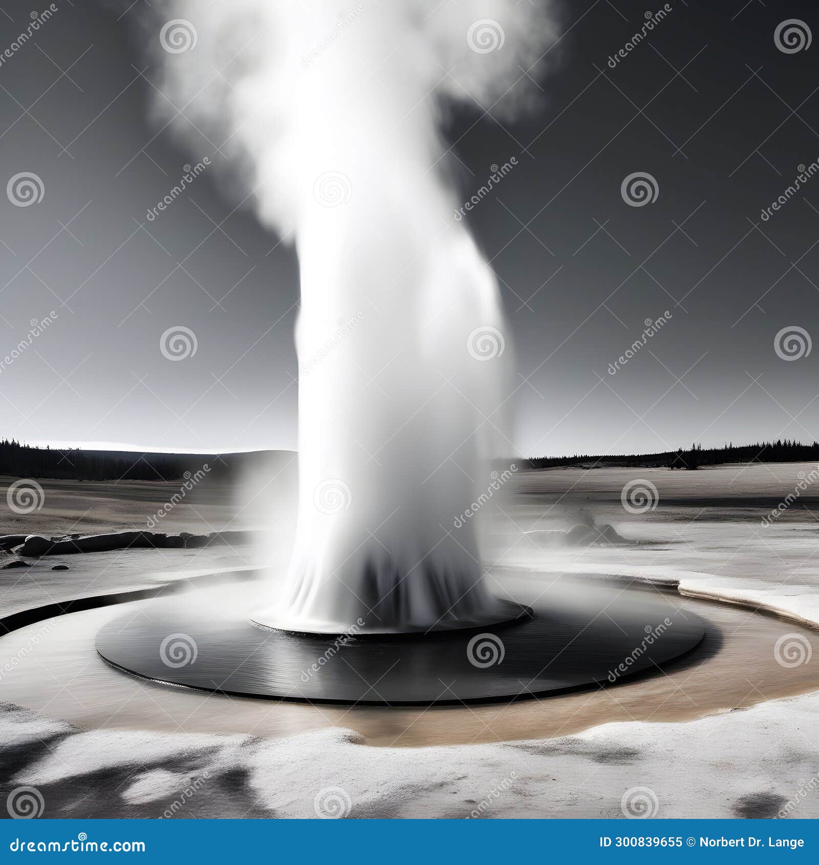 Geysers Explode, Ai-generatet Royalty-Free Stock Photography ...