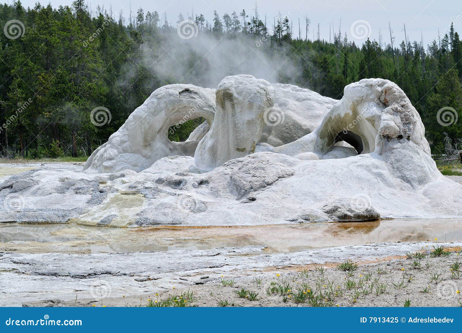 Geysers Explode, Ai-generatet Stock Image | CartoonDealer.com #300839629