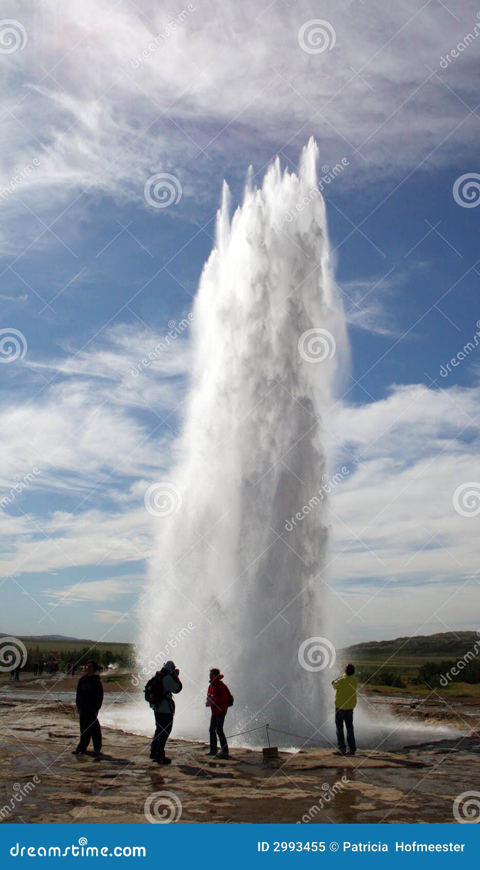 Geysir Strokkur Iceland stock image. Image of spring, energy - 2993455