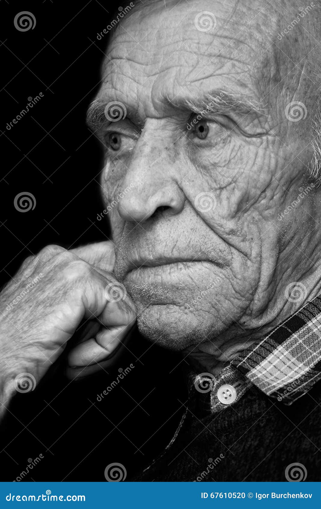 Gezicht van de oude man stock foto. Image of staar, ouder - 67610520