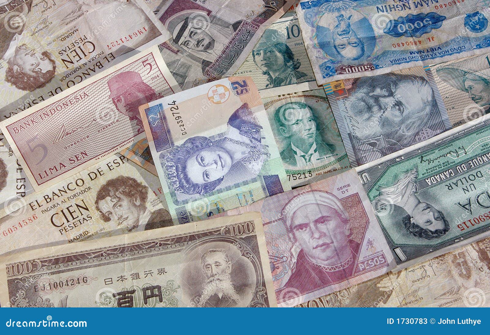 Gezichten van Geld redactionele stock foto. Image of munt - 1730783