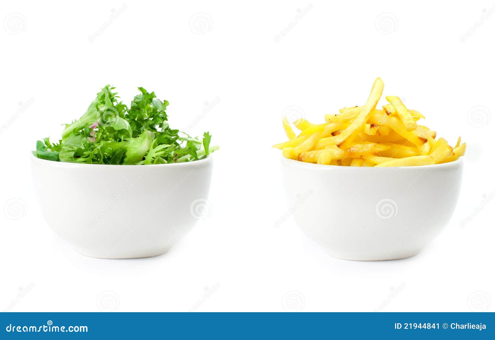 Gezond of ongezond voedsel stock afbeelding. Image of voedsel - 21944841