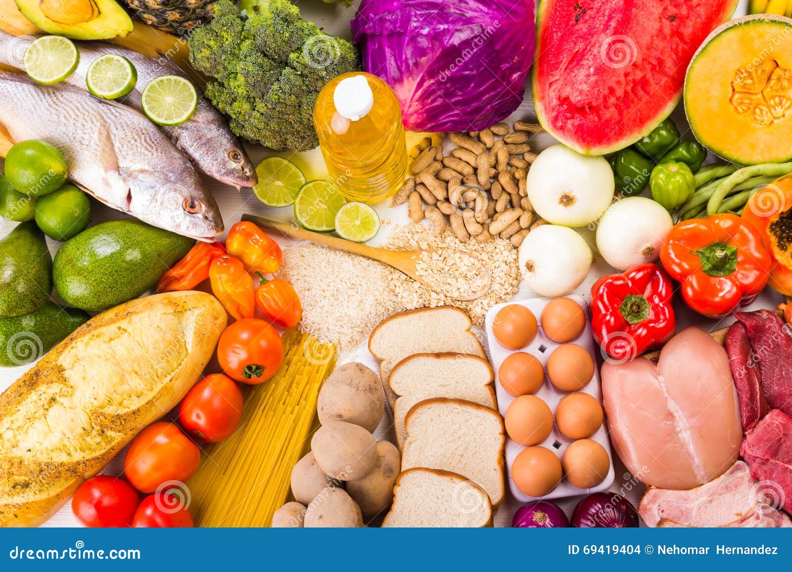 Gezond voedsel stock foto. Image of graan, horizontaal - 69419404