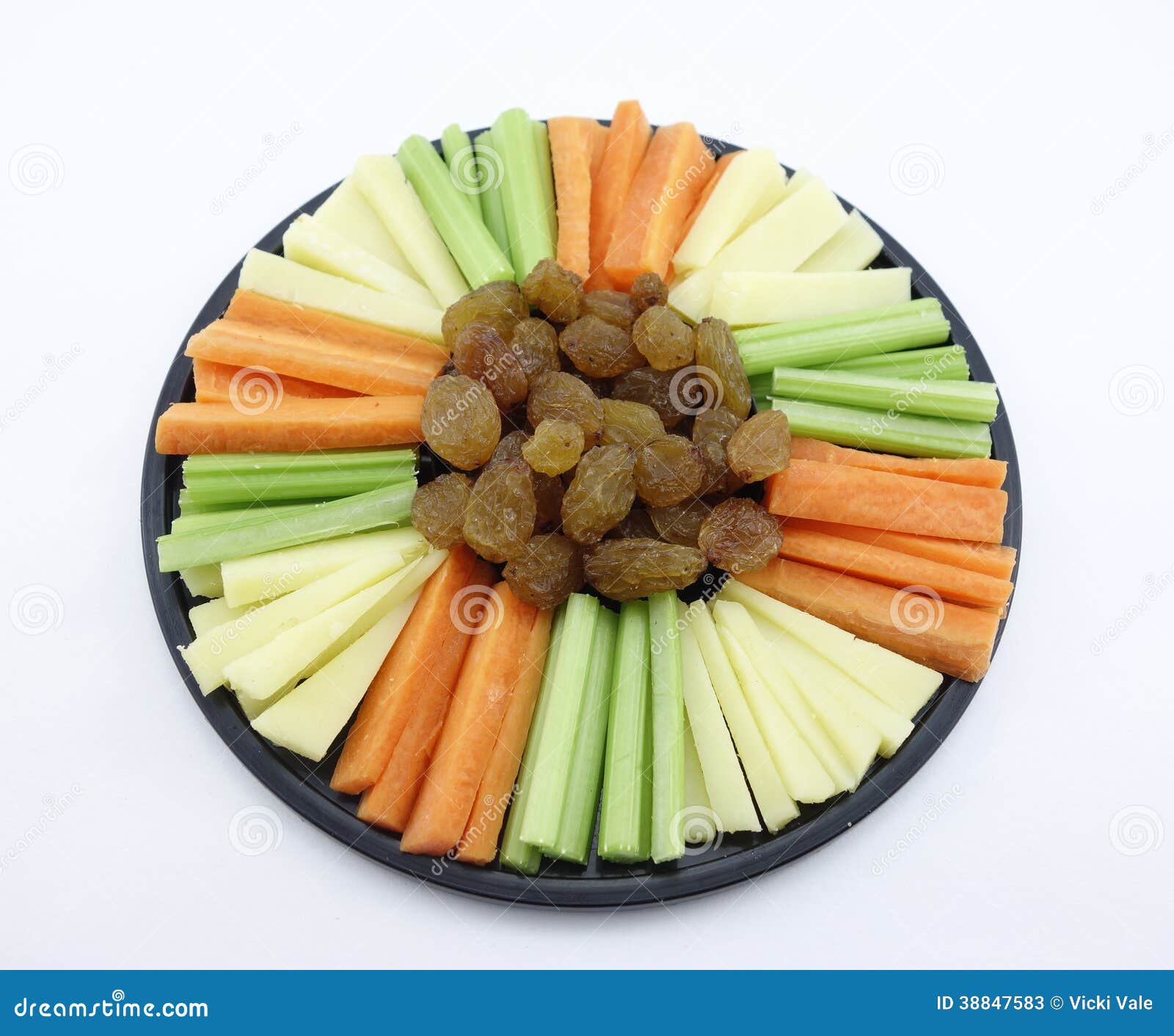 Gezonde Snack Van Fruit En Groenten. Stock Afbeelding - Image of ...