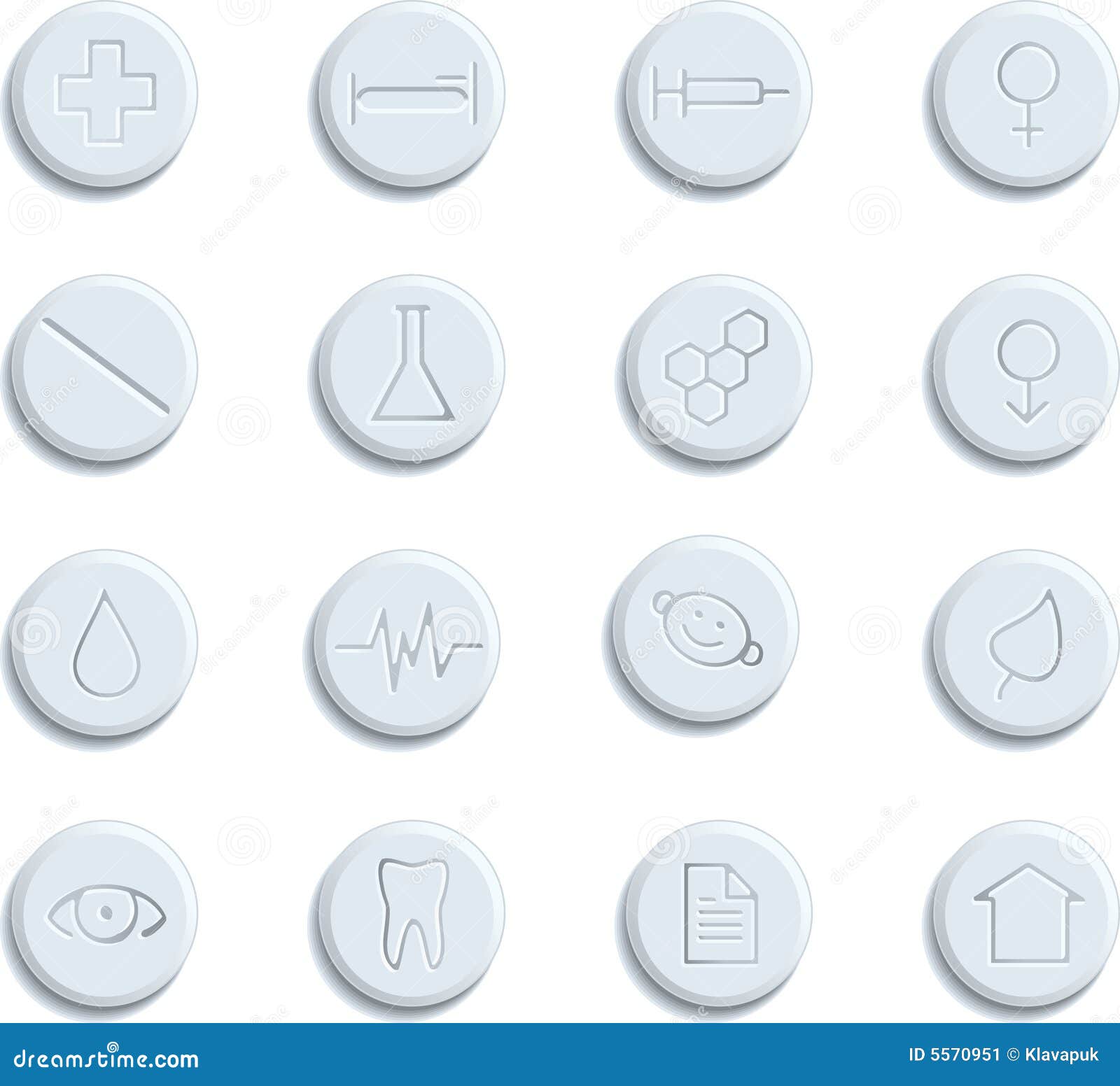 Gezondheidszorg & Pictogrammen Pharma Vector Illustratie - Illustration ...
