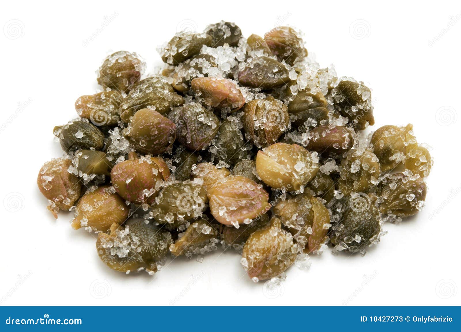 Gezouten kappertjes stock afbeelding. Image of achtergrond - 10427273