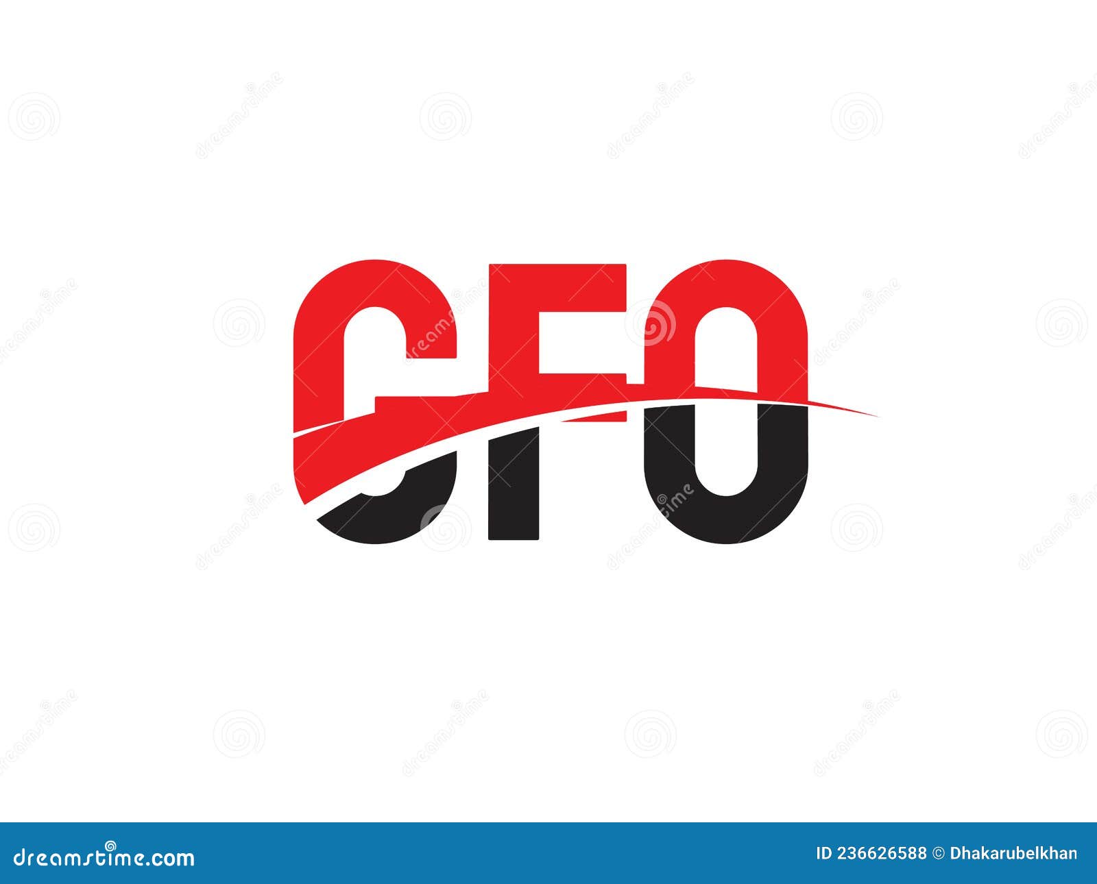 GFO Letter Initial Logo Design Vector Illustration Stock Vector ...