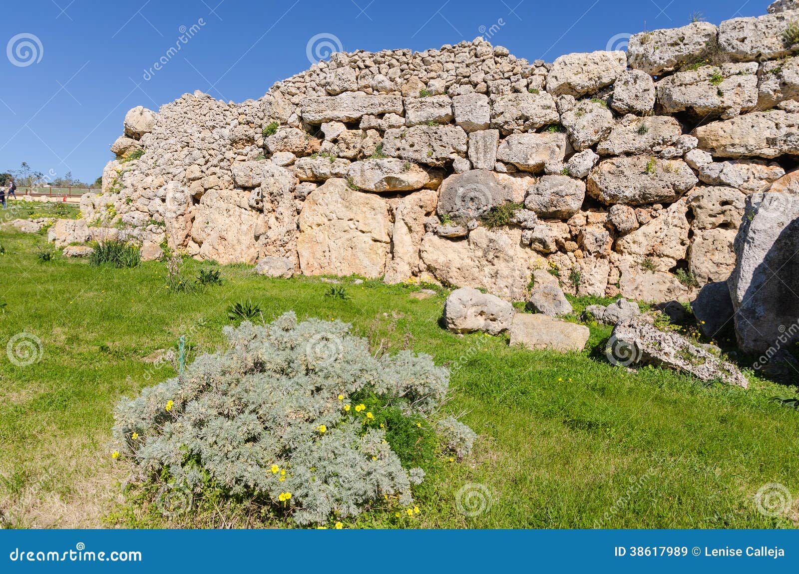 Ggantijatempels - Gozo, Malta Stock Afbeelding - Image of rots ...