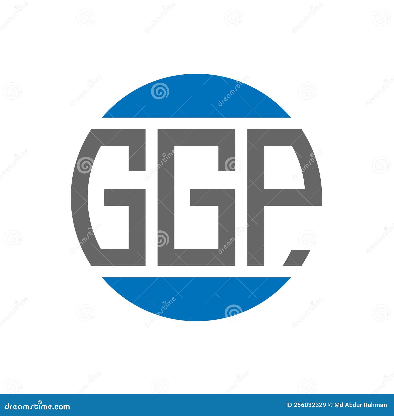 GGP Letter Logo Design on White Background. GGP Creative Initials ...