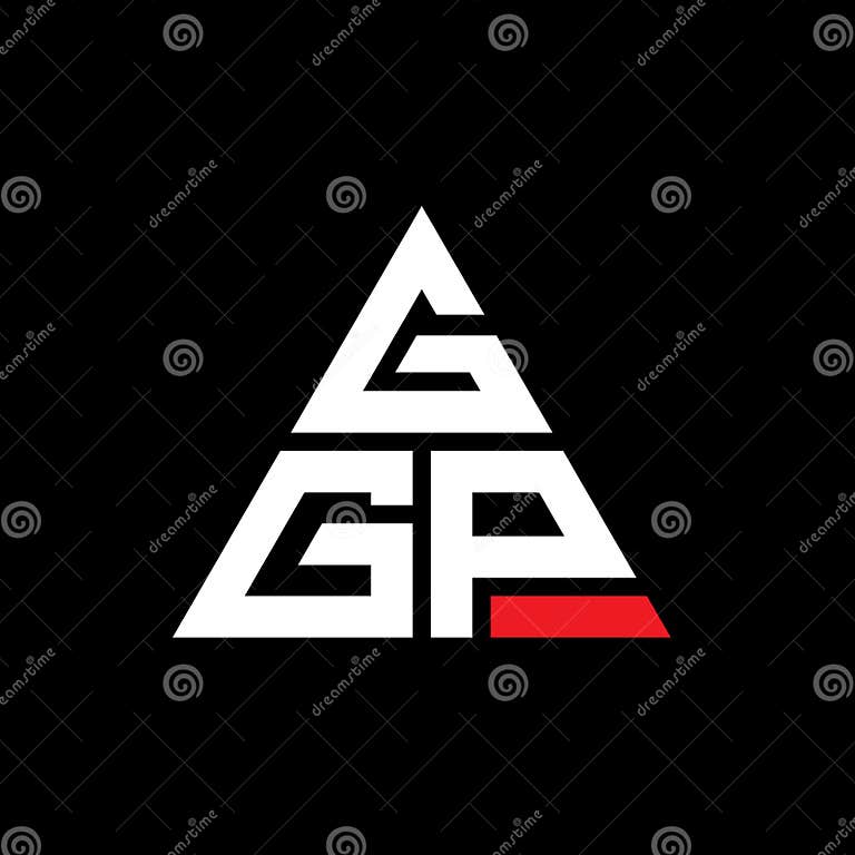 GGP Triangle Letter Logo Design with Triangle Shape. GGP Triangle Logo ...
