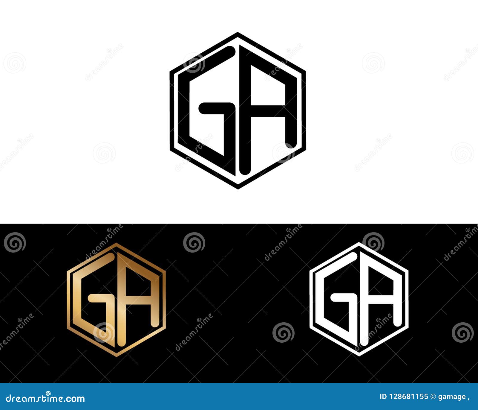 GH Letters Linked with Hexagon Shape Logo Stock Vector - Illustration ... GH Letters Linked with Hexagon Shape Logo Stock Vector - Illustration ...