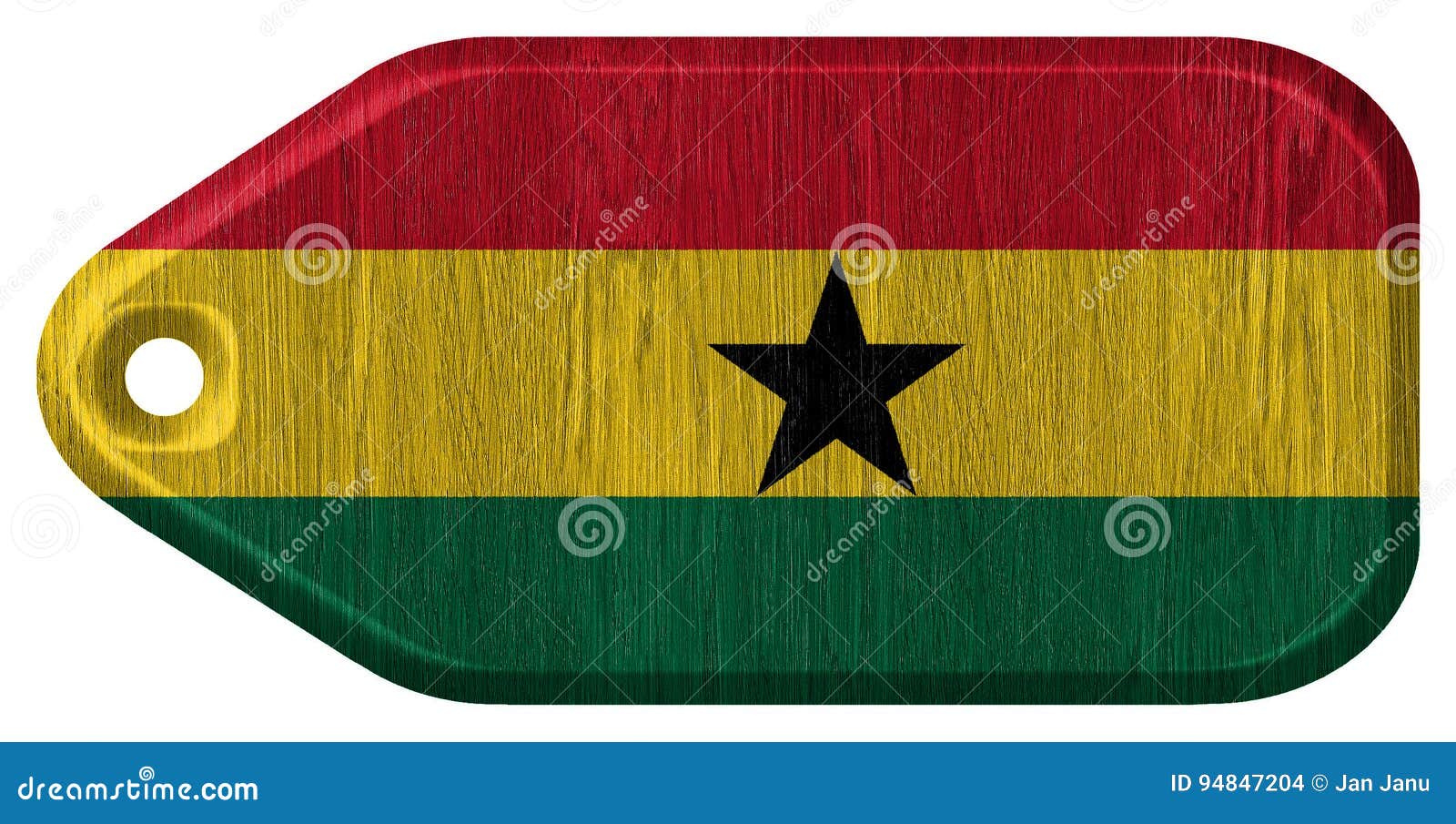Ghana flag stock illustration. Illustration of ghana - 94847204
