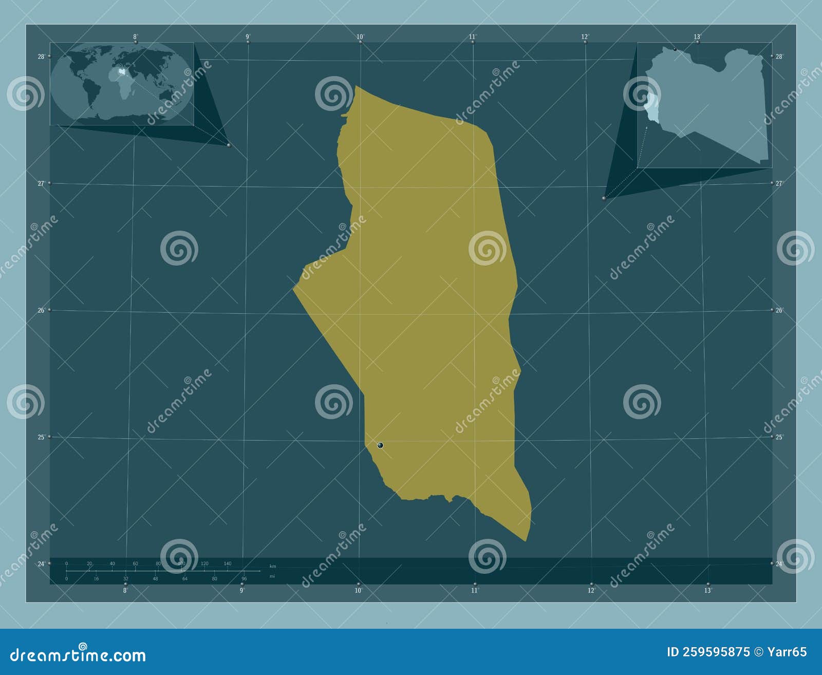 Ghat, Libya. Solid. Capital Stock Illustration - Illustration of africa ...