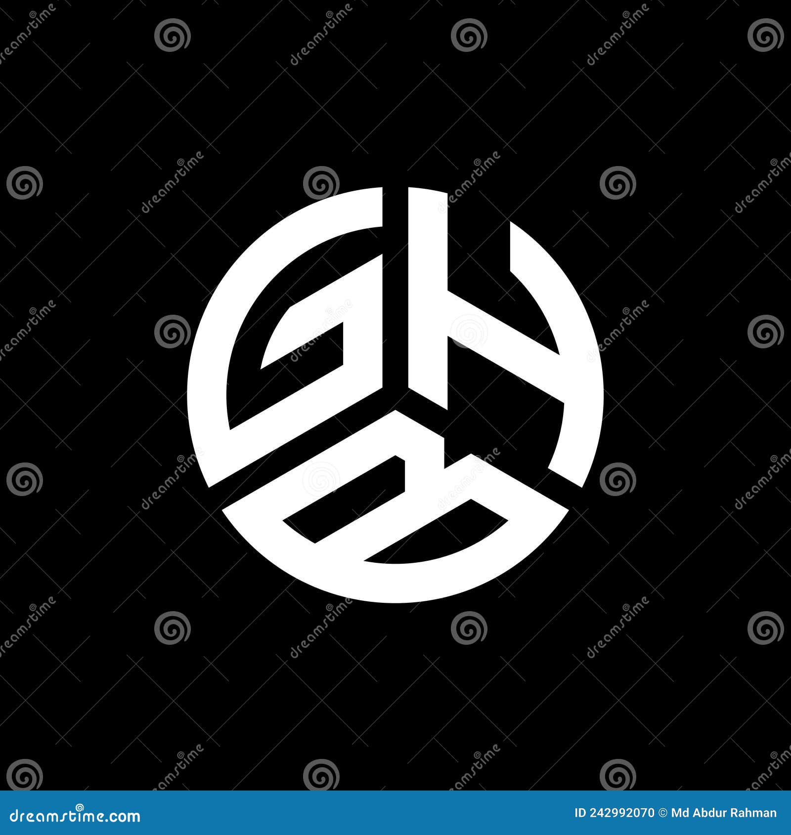 Ghbmonogram Stock Illustrations – 8 Ghbmonogram Stock Illustrations ...