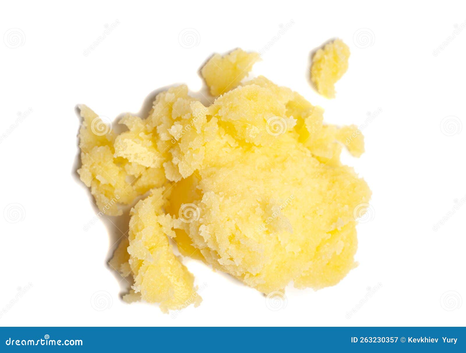 Ghee Isolated on White Background Stock Image - Image of arginine ...