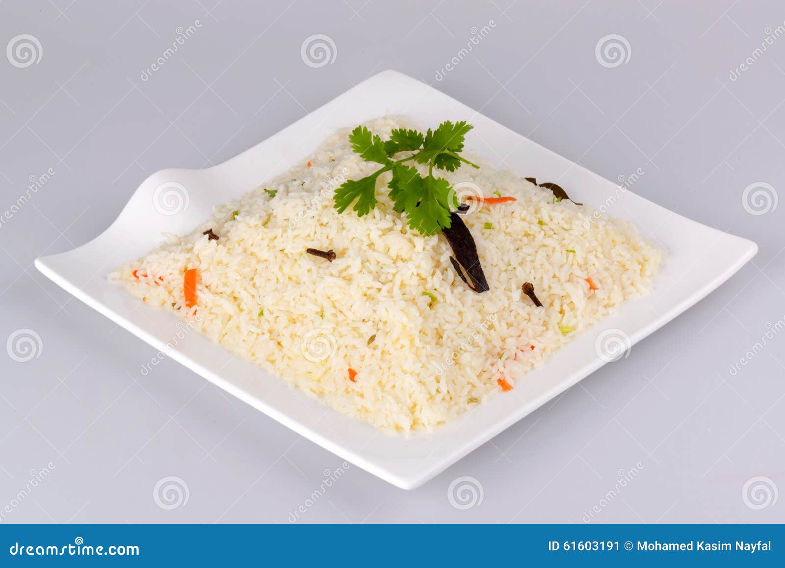 Ghee Rice Indian Pulao Made Of Basmati Rice Royalty-Free Stock Image ...