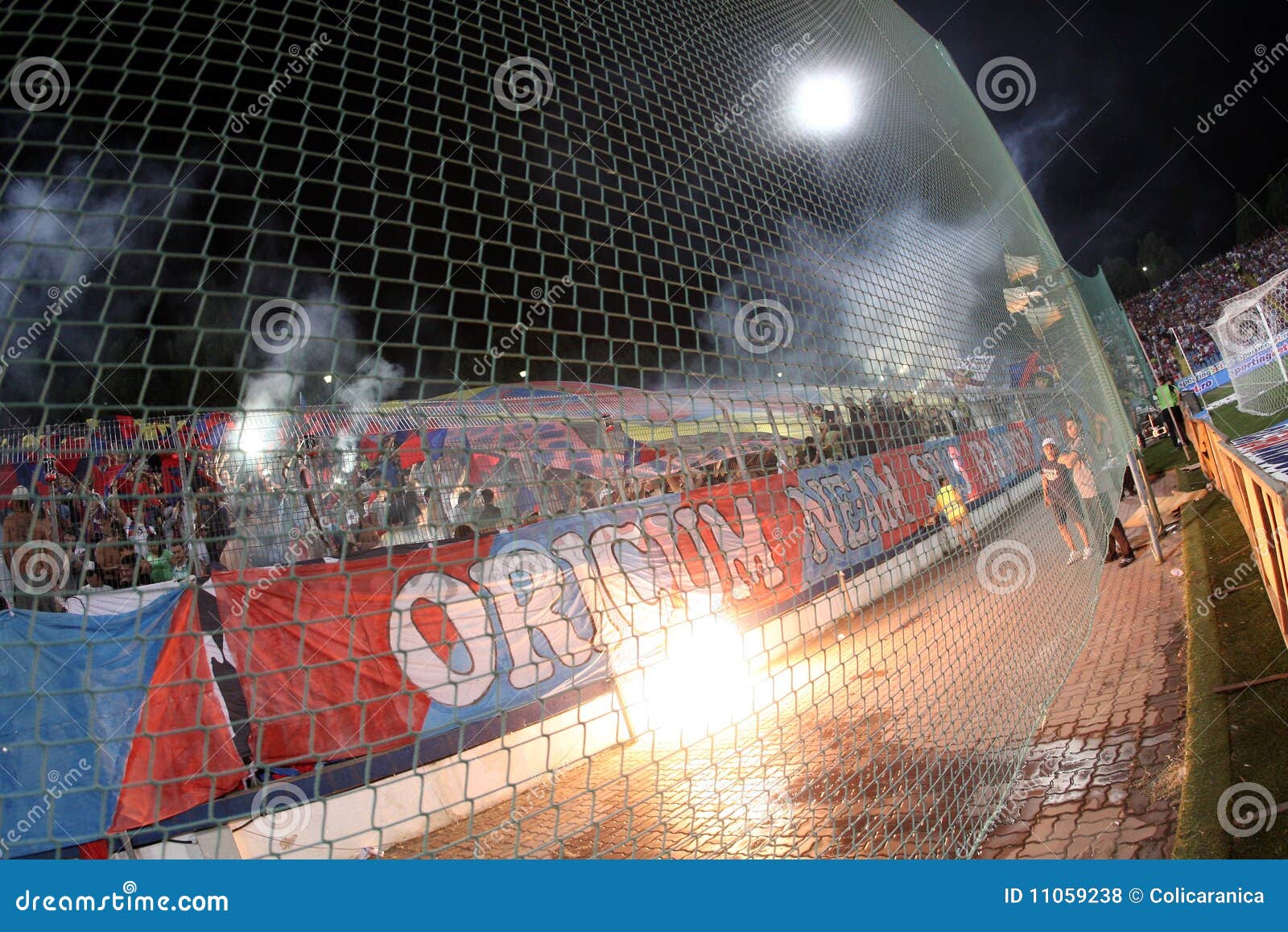 Ghencea Stadium editorial stock photo. Image of show - 11059238