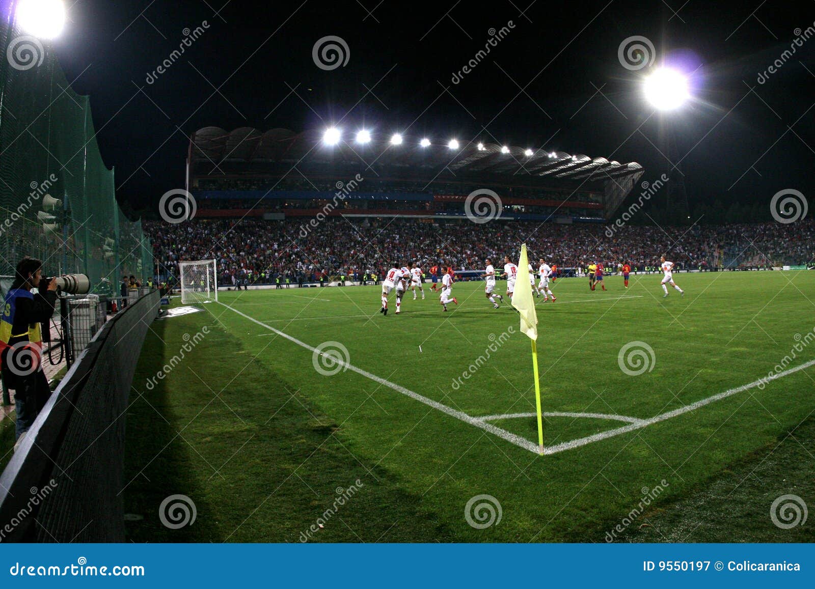 Ghencea Stadium editorial photography. Image of bucharest - 9550197