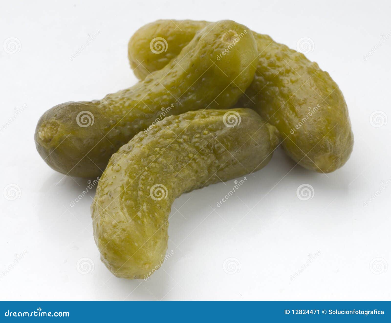 Gherkin stock image. Image of organic, vegetable, closeup - 12824471