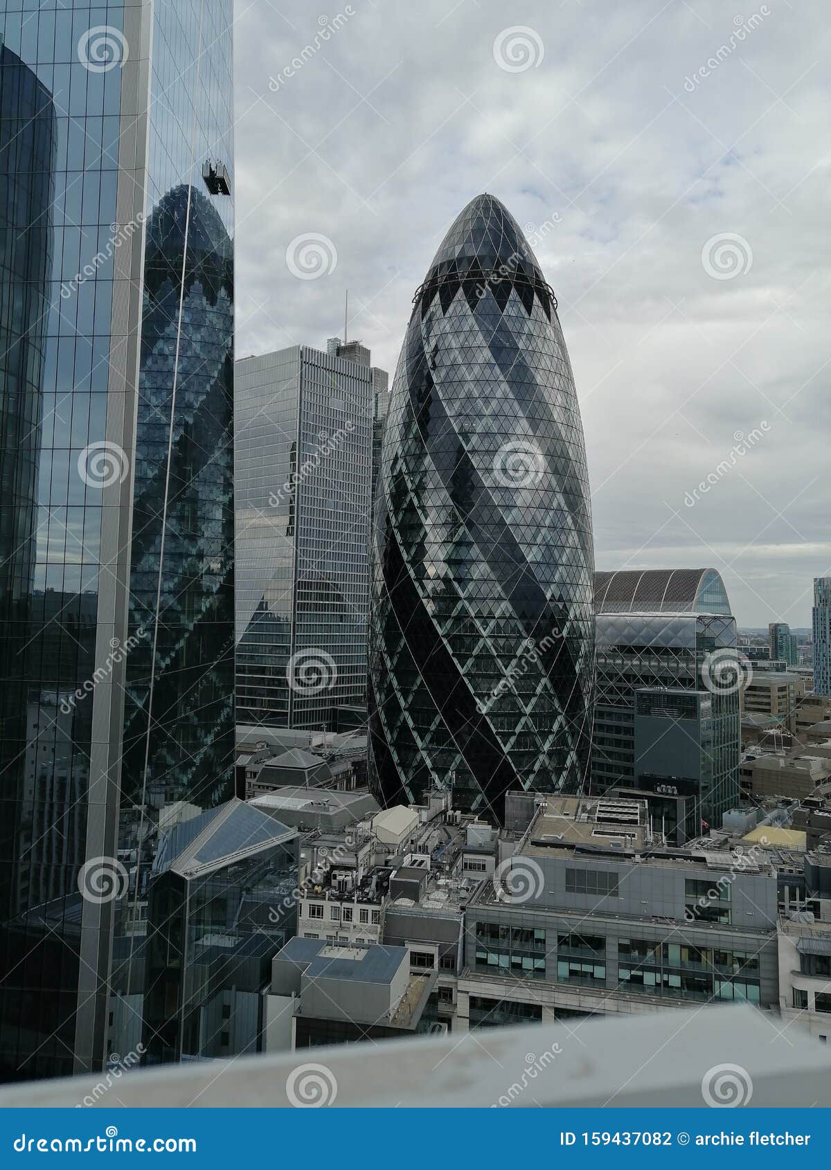 Gherkin editorial photography. Image of building, architecture - 159437082