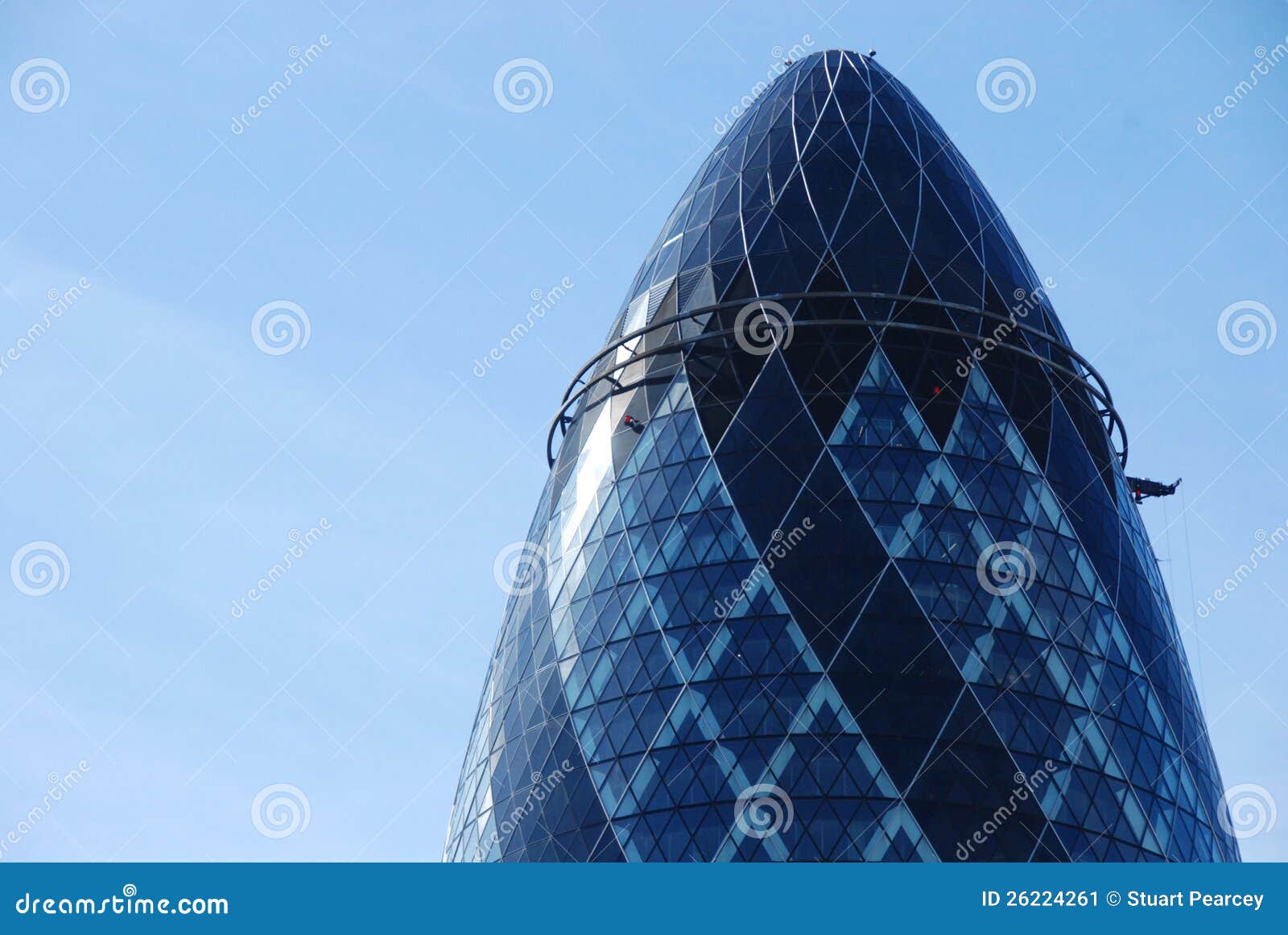 The Gherkin Swiss Re Builing Stock Image - Image of architecture, tower ...