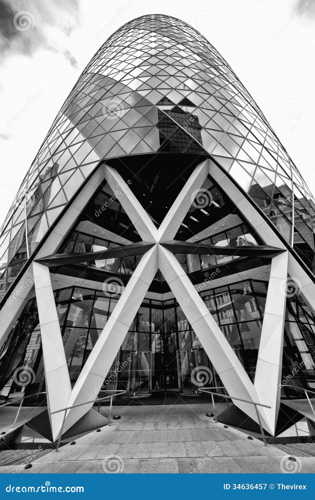 The Gherkin tower editorial photography. Image of town - 34636457