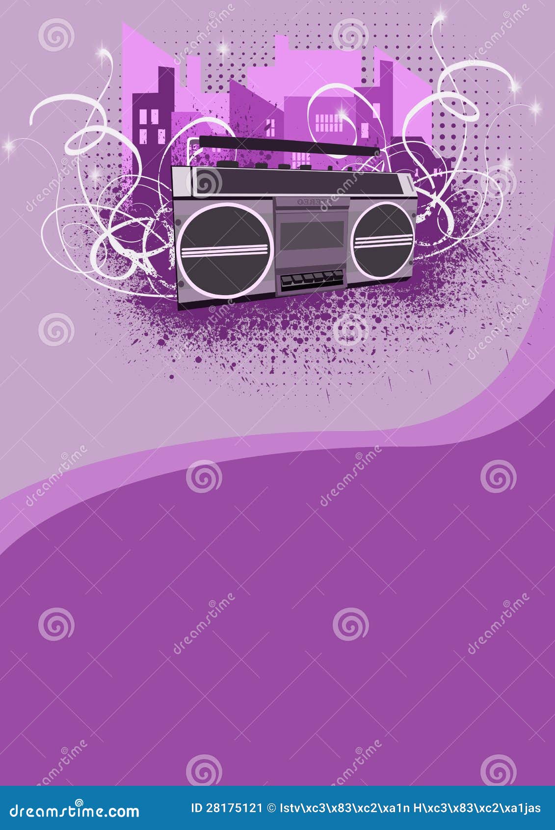 City Ghetto Architecture Elements Cartoon Vector | CartoonDealer.com ...