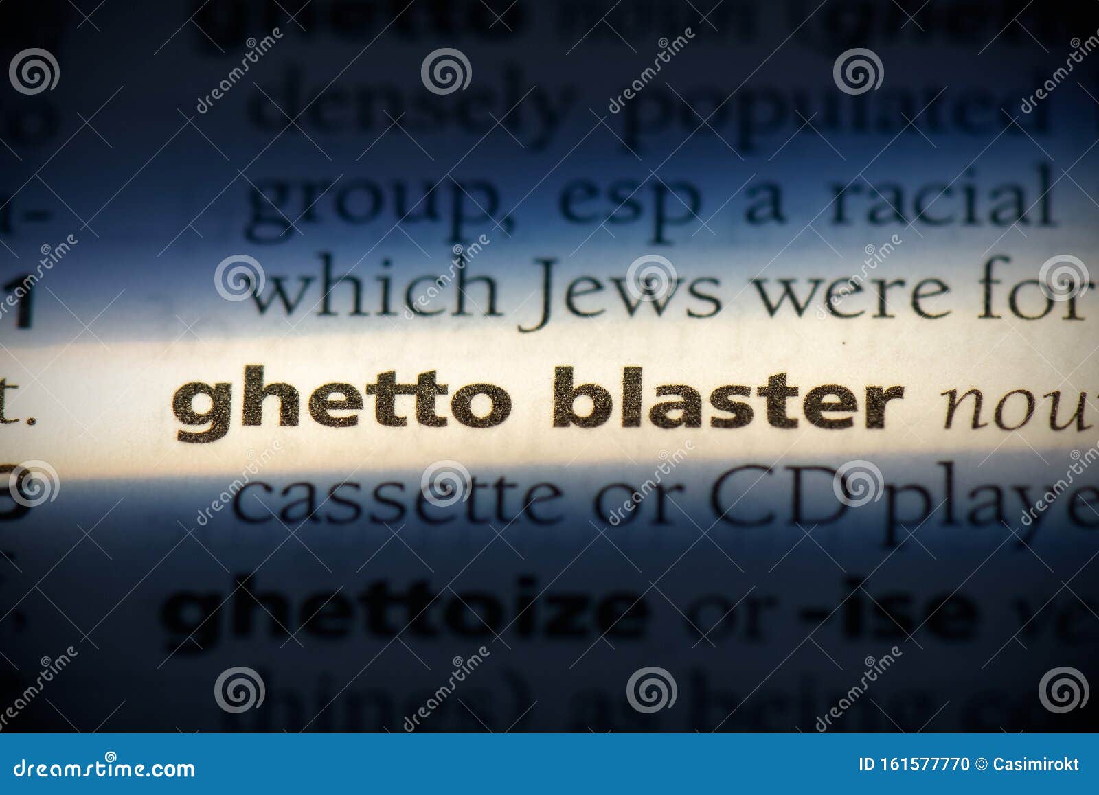 Ghetto blaster stock photo. Image of close, language - 161577770