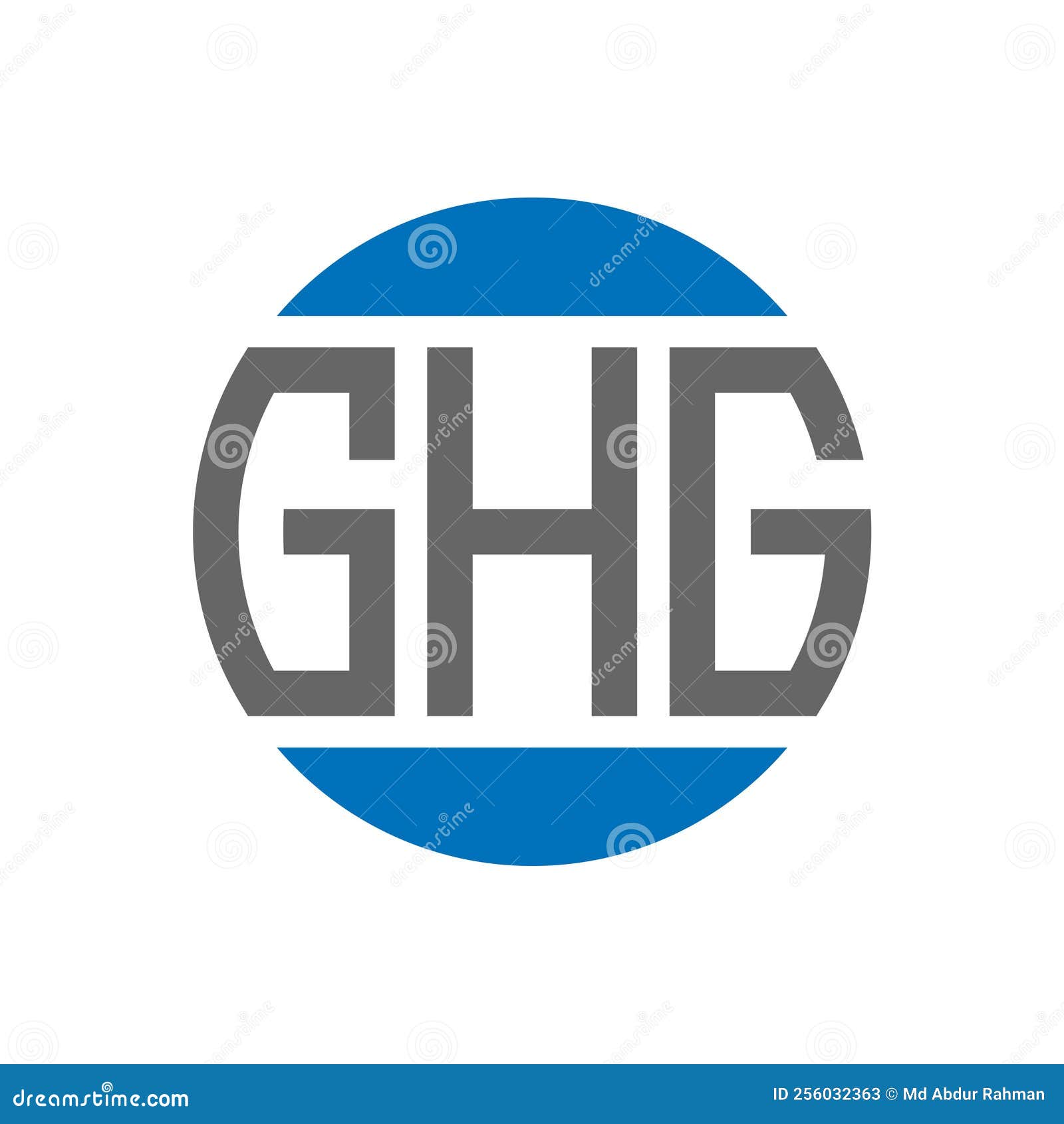 GHG Letter Logo Design on White Background. GHG Creative Initials ...