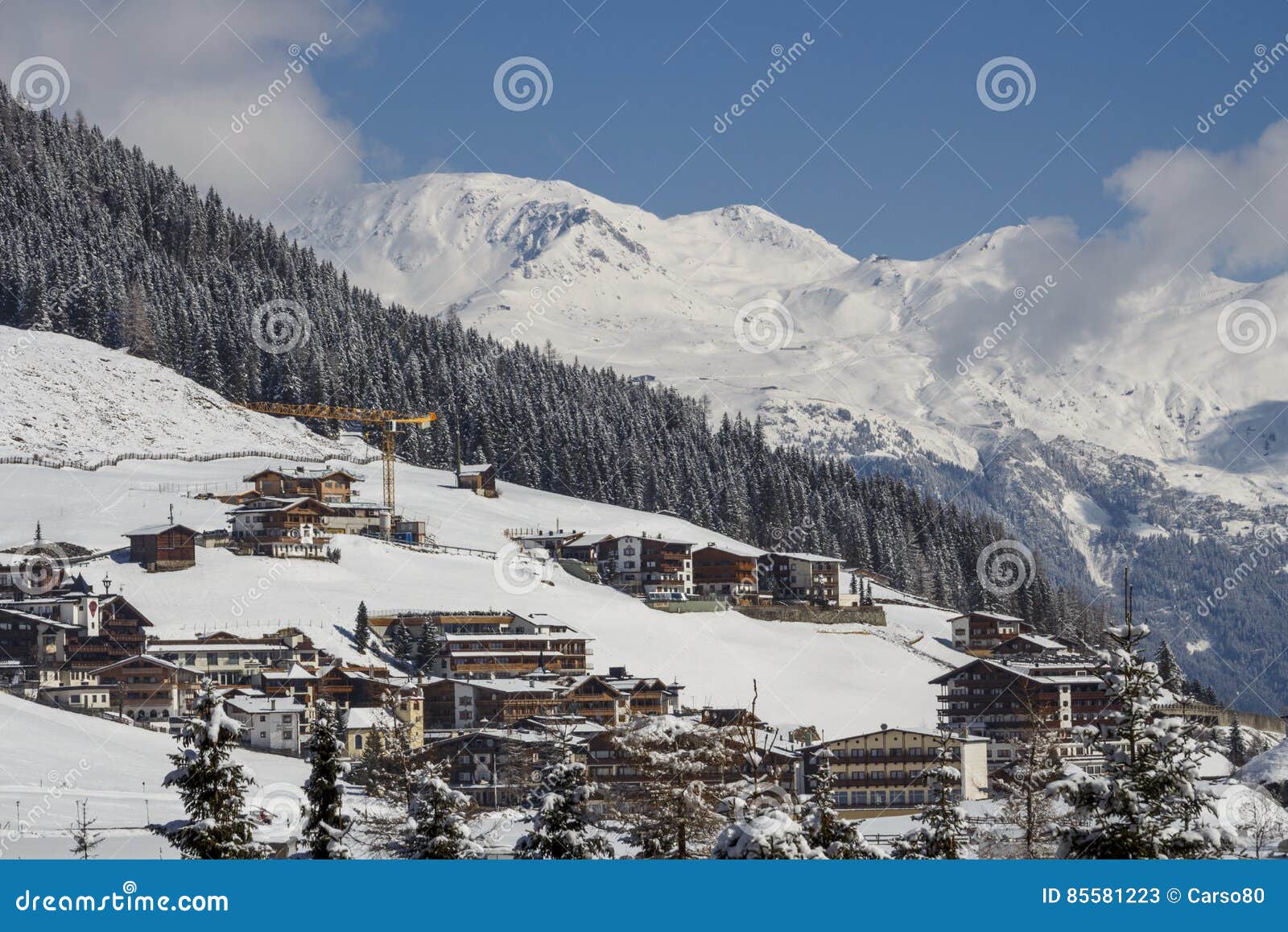 Ghiacciaio Di Tuxer Ferner in Austria, 2015 Immagine Stock - Immagine ...